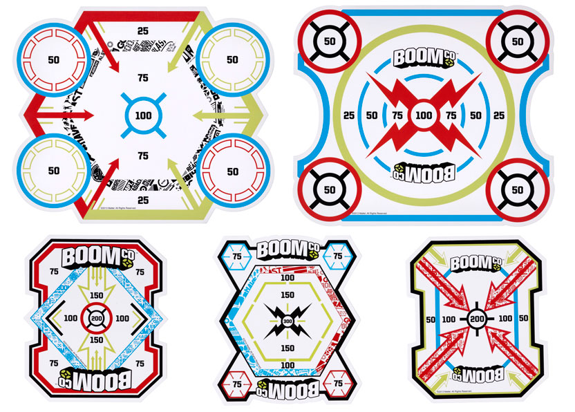 BOOMco Smart Stick Targets Refill - Styles May Vary : Amazon.co.uk ...