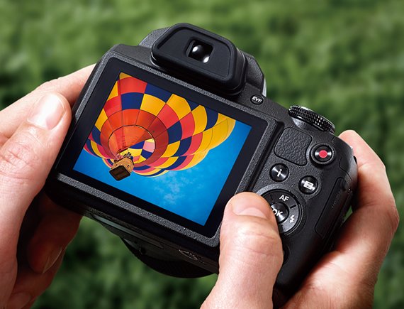 Pentax XG-1 Digital Bridge Camera (16MP, CMOS, 52x Optical Zoom) 3 inch ...