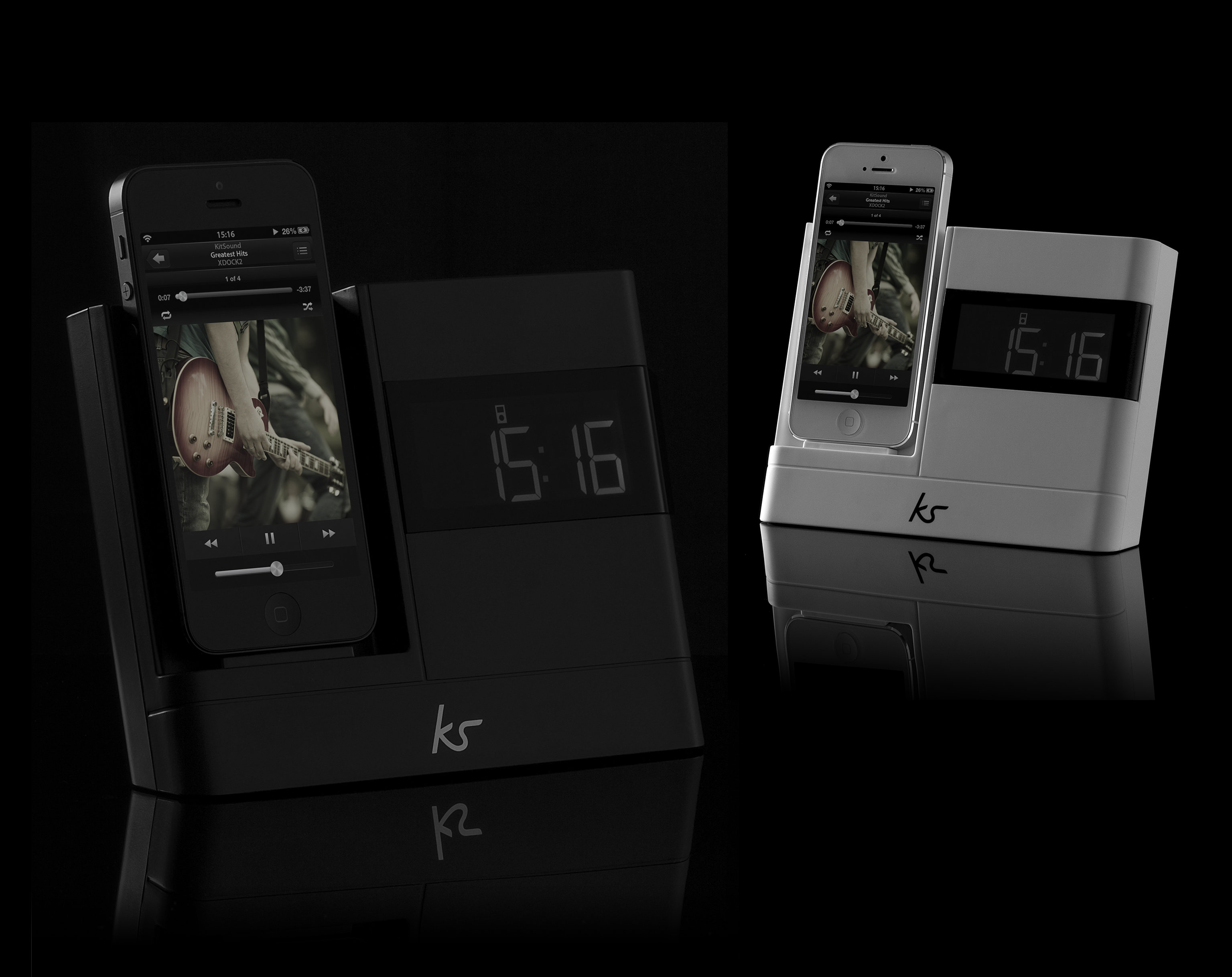 KitSound XDOCK2 Radio Uhr Dockingstation/Ladegerät mit Lightning ...