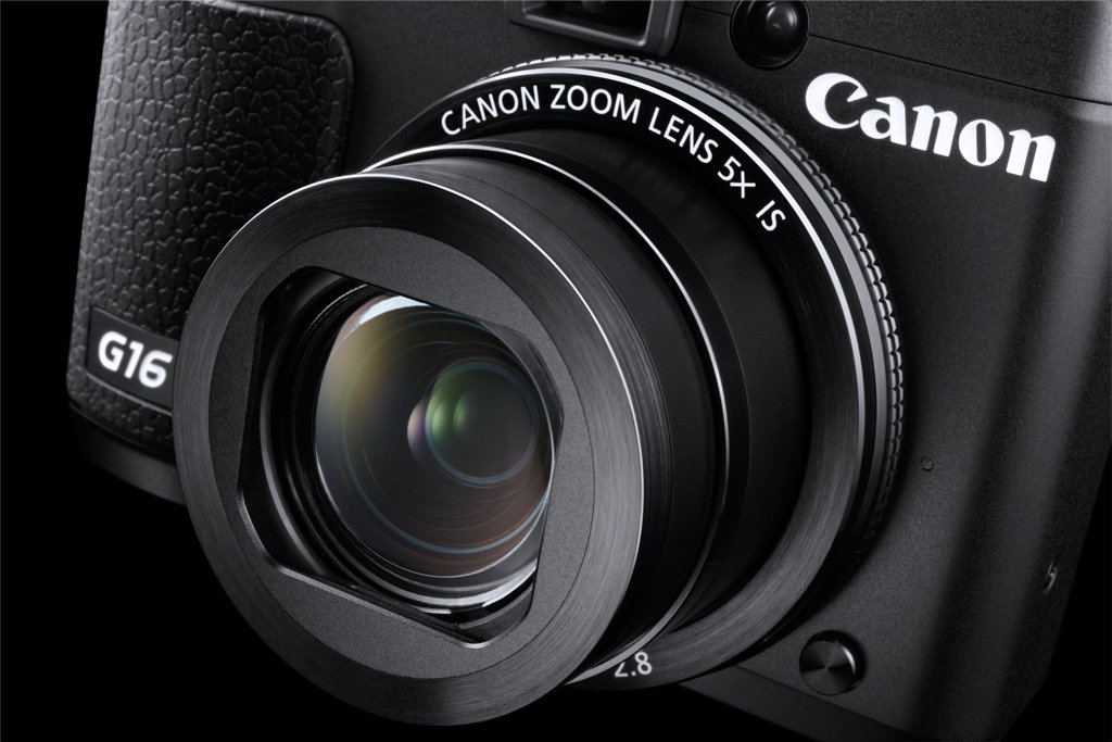 Canon PowerShot G16 Digitalkamera (12,1 MP, 5-fach opt. Zoom, 7,6cm LCD ...