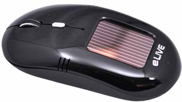 Elive Light 2,4G Solar Wireless Maus schwarz: Amazon.de: Computer & Zubehör