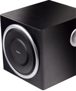 Edifier C2 Plus, 2.1-Soundsystem mit 2x 9W Satelliten und 1x 35W ...