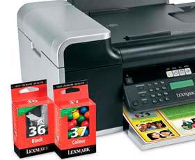Lexmark X6650 4-in-1 Tintenstrahl Multifunktionsgerät: Amazon.de ...