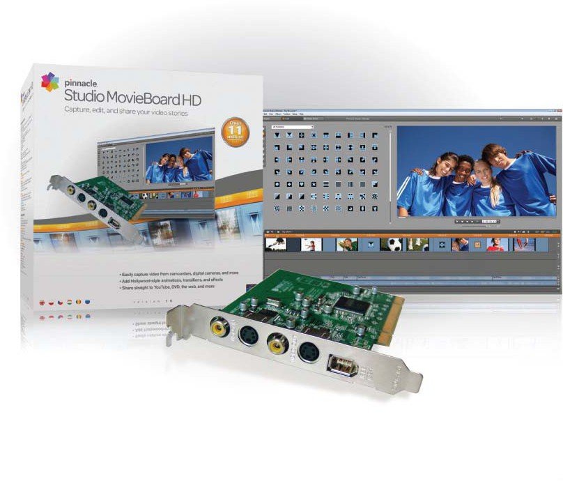 Pinnacle Studio Movieboard 14 HD interne Videoaufnahmekarte 510 PCI ...