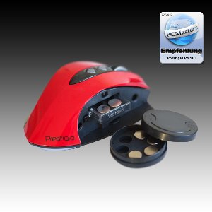 Prestigio PMSG1Y schnurgebunden Gaming Maus grau/gelb: Amazon.de ...