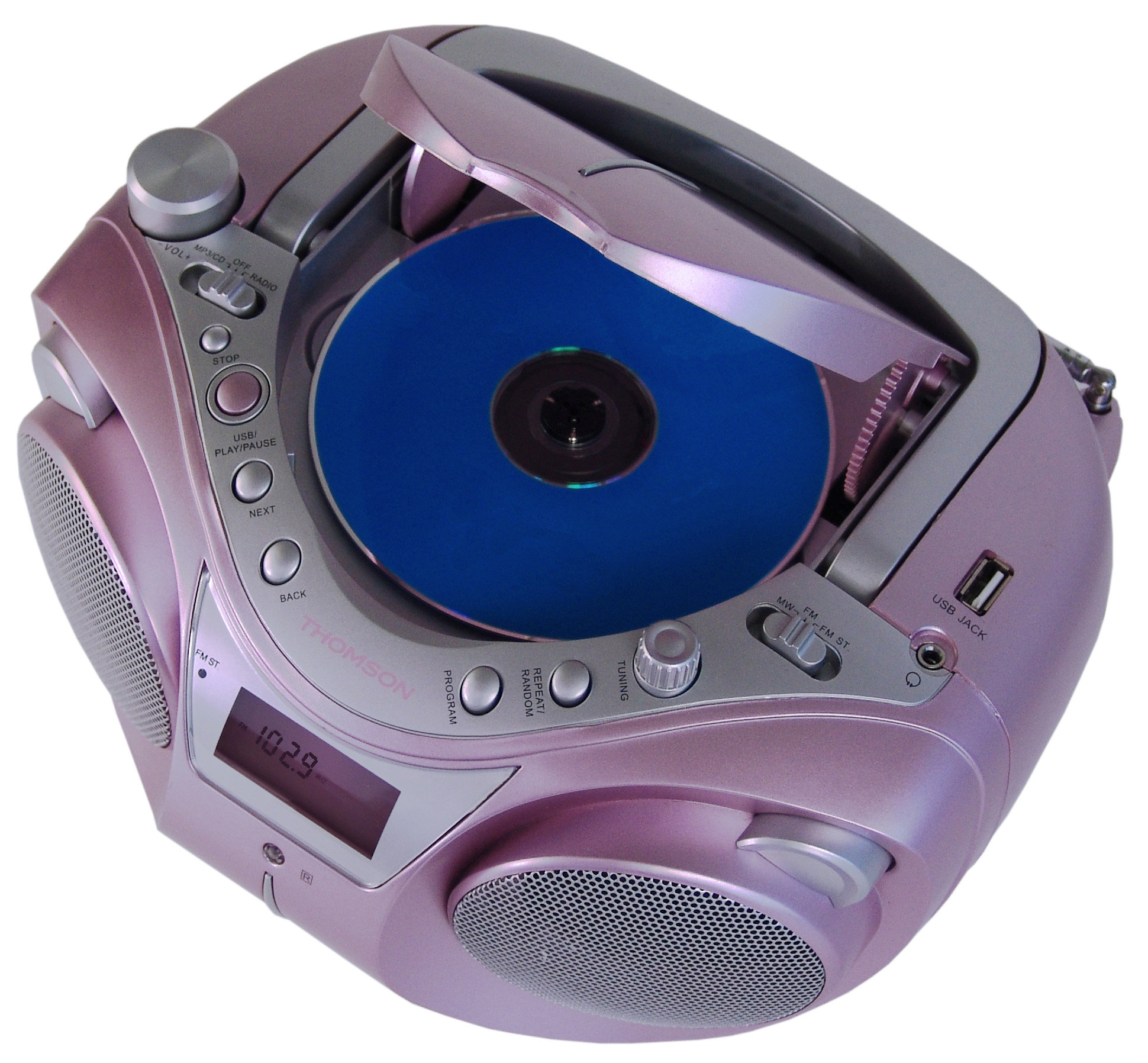 Thomson RCD204U CD-Radio (CD/MP3-Player, USB, AM/FM-Radio ...