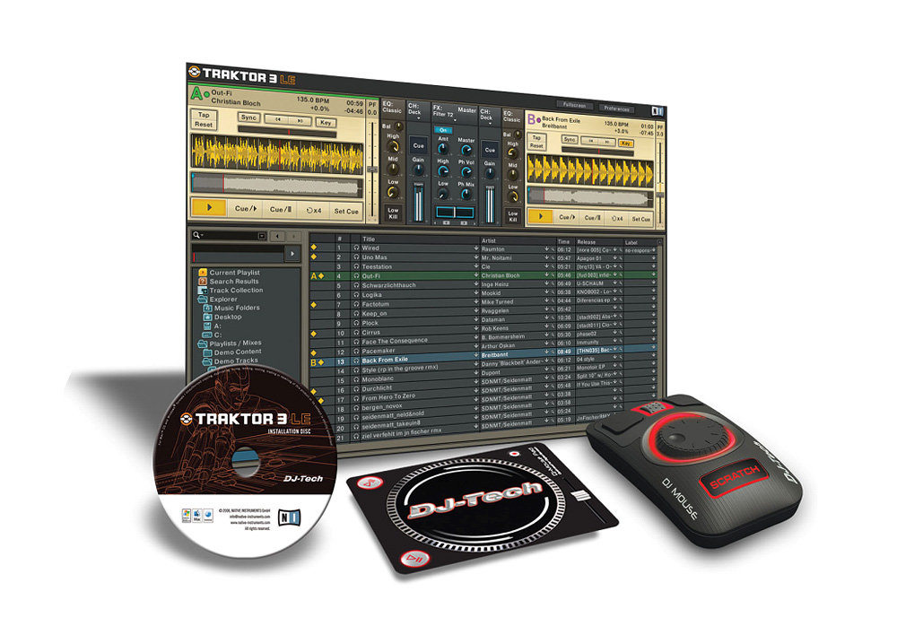 DJ-Tech DJMOUSETK DJ Maus inklusive Software : Amazon.de ...