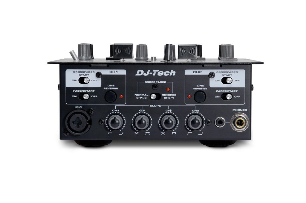 DJ Tech X10 2-Kanal Mixer (Audio-Interface, USB 2.0) : Amazon.de ...