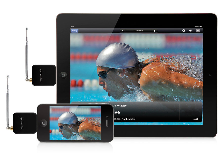 Elgato EyeTV Mobile TV-Tuner für iPad und iPhone 4S schwarz: Amazon.de ...