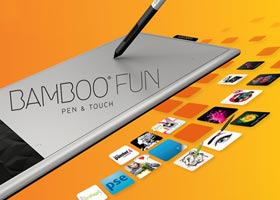 Wacom Bamboo Fun Pen & Touch Medium - Grafiktablett: Amazon.de ...