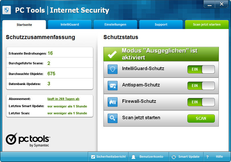 PC Tools Internet Security 2012 - 3 PCs : Amazon.de: Software
