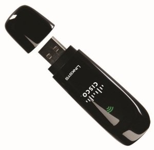 Linksys WUSB600N Wireless-N USB Network Adapter mit Dual-Band ...