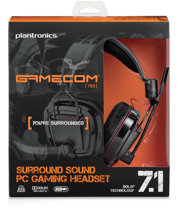 Plantronics GameCom 780 Gaming Headset 7.1 Surround Sound: Amazon.de ...