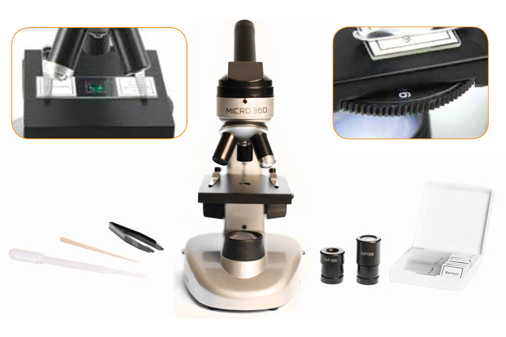Celestron Micro 360 Digital Microscope 2x Eyepieces 40x - 640x ...