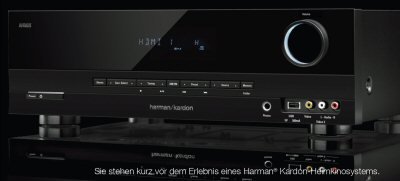 Harman Kardon AVR 70 5.1 A/V Receiver mit 3 HDMI-Anschlüssen, 3D fähig ...