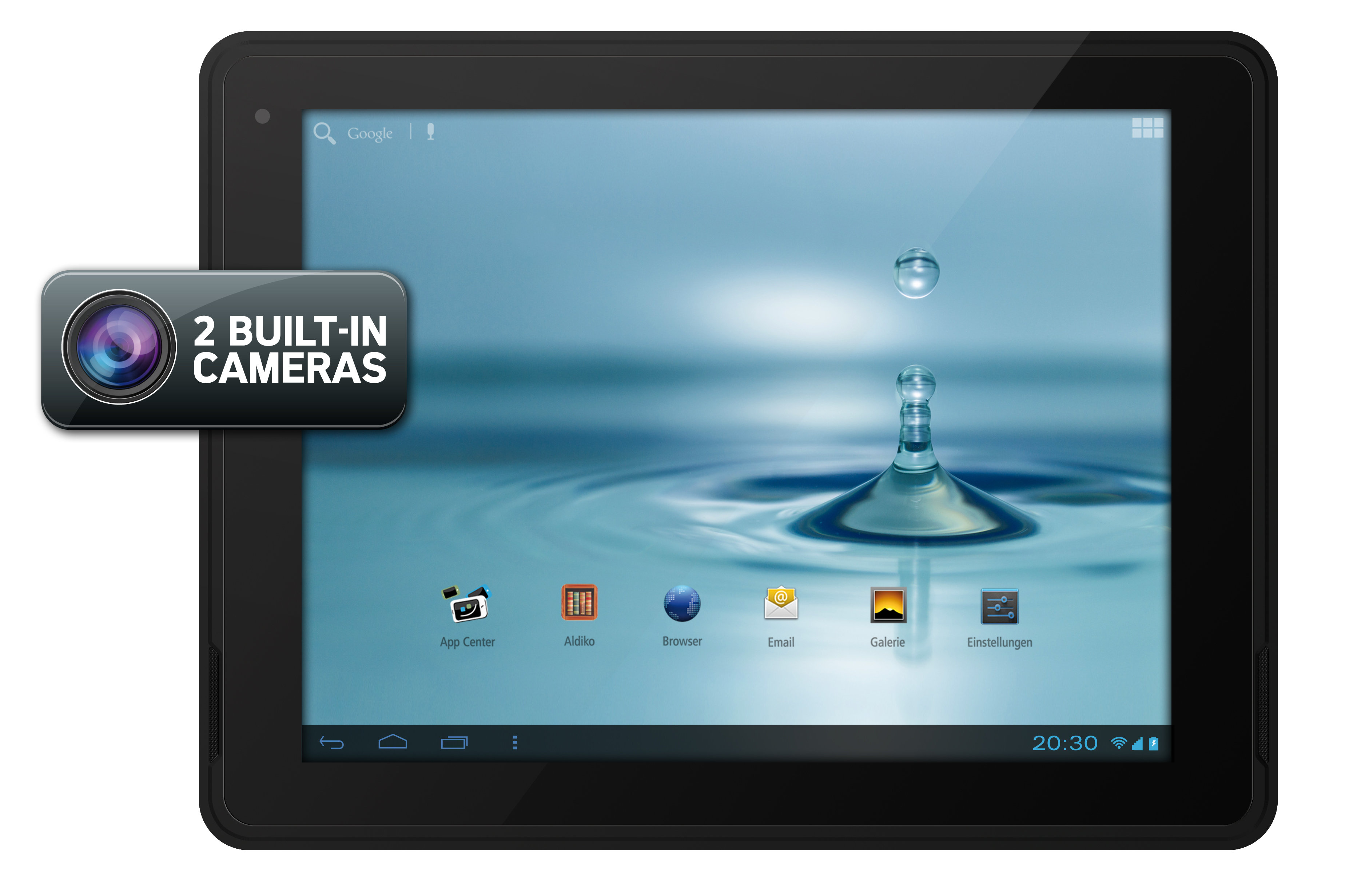 Odys Tablo 24,6 cm Tablet-PC (Dual Core Prozessor, 1,6GHz, 1GB RAM ...