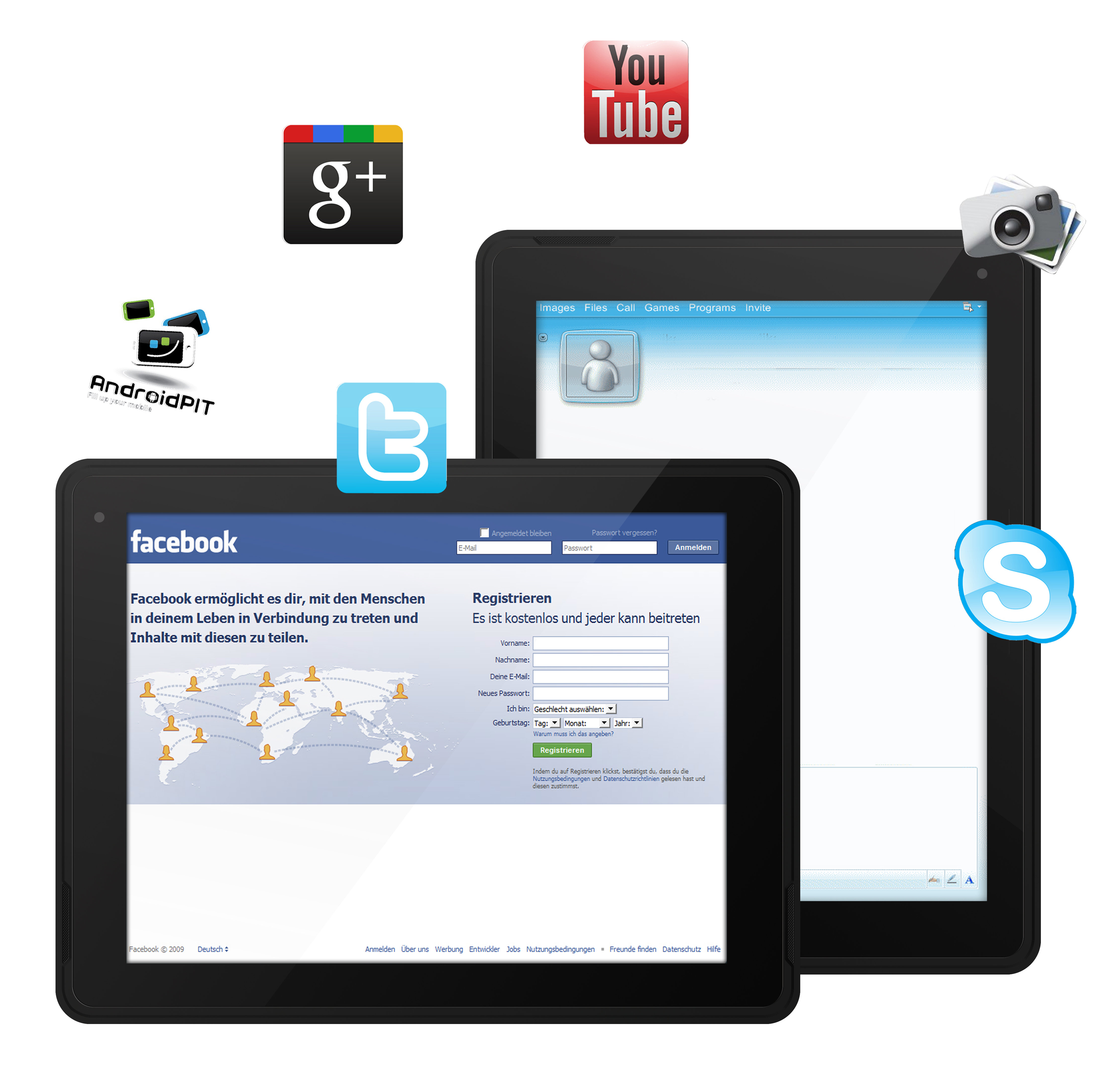 Odys Tablo 24,6 cm Tablet-PC (Dual Core Prozessor, 1,6GHz, 1GB RAM ...