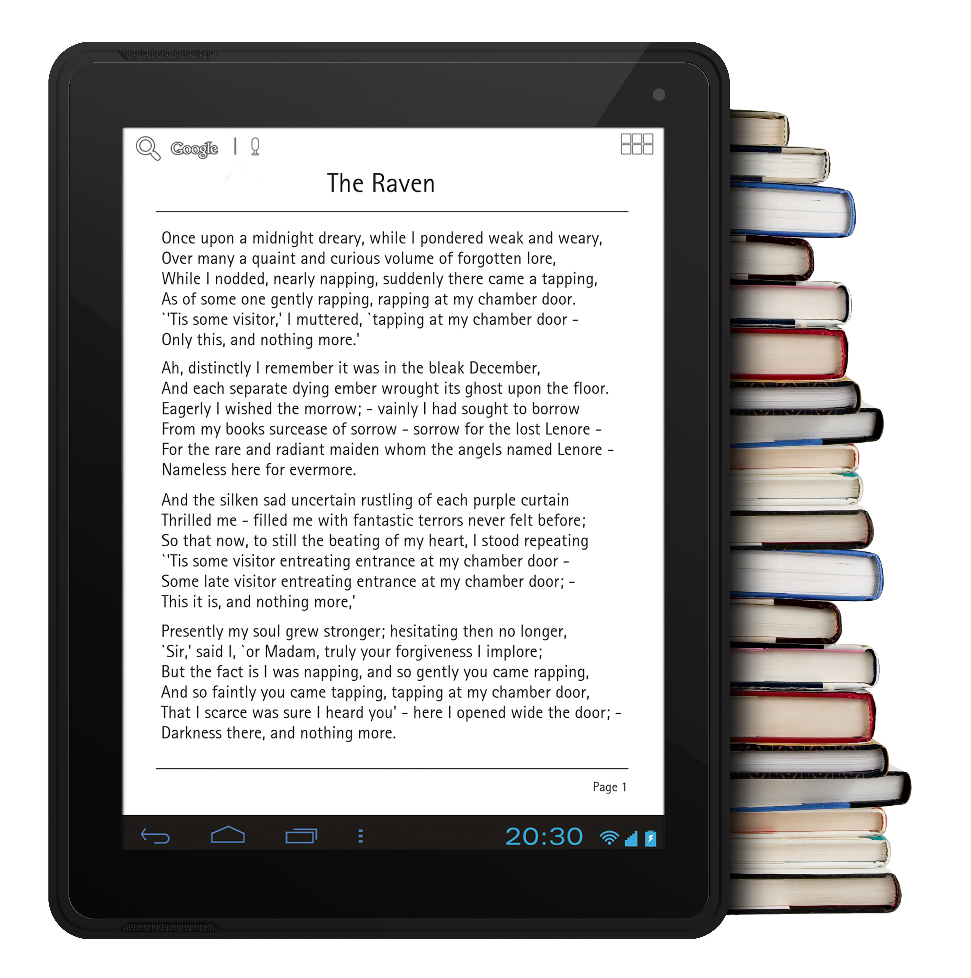 Odys Tablo 24,6 cm Tablet-PC (Dual Core Prozessor, 1,6GHz, 1GB RAM ...