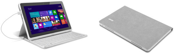 Acer Iconia W700-53334G12as 29,5 cm Convertible Tablet silber: Amazon ...