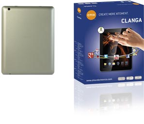 CMX 097-2016 Mid Clanga 24,6 cm Tablet-PC schwarz/Aluminium: Amazon.de ...