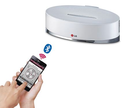 LG ND2531 Bluetooth Dockingstation (30 Watt, Android, USB) silber ...