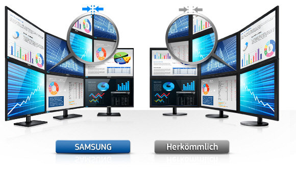 Samsung S22C650D 54,61 cm LED-Monitor schwarz: Amazon.de: Computer ...