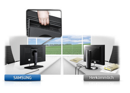 Samsung S22C650D 54,61 cm LED-Monitor schwarz: Amazon.de: Computer ...