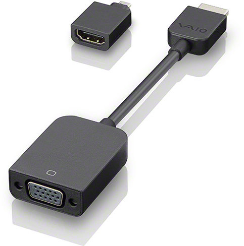 Sony VGP-DA15 VAIO HDMI auf VGA Dongle für Duo 13/Pro/Fit/Tap 11 ...