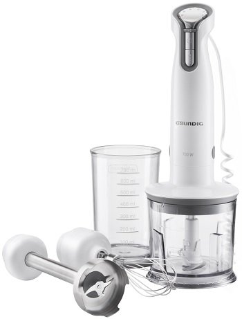 Grundig BL 7280 w Stabmixer-Set (700 Watt, 700 ml Kunststoffbehälter ...