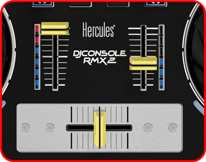 Hercules DJ Console RMX2 Premium TR (2-Deck DJ Controller, 8 Pads ...