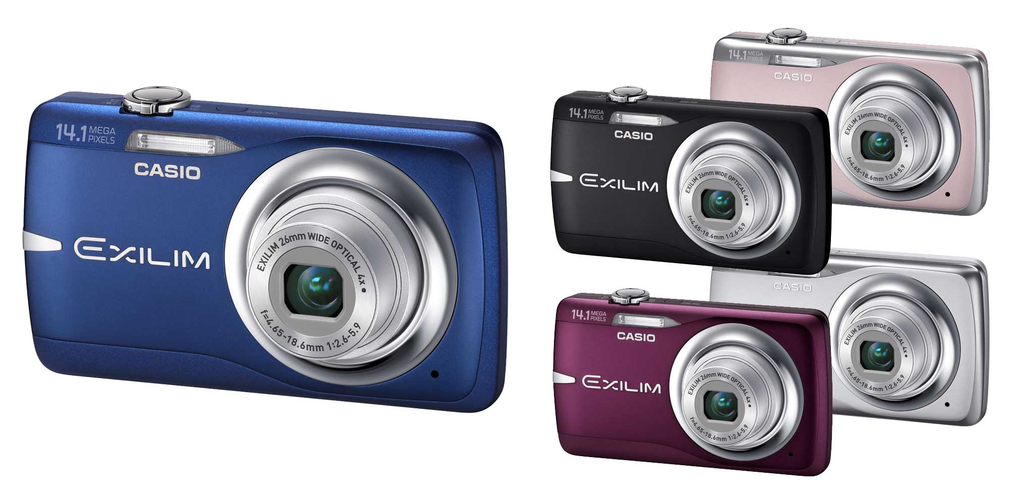 Casio EXILIM EX-Z550 BE Digitalkamera blau: Amazon.de: Elektronik & Foto