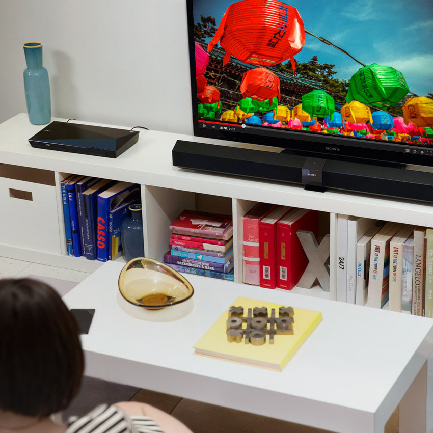 Sony BDP-S1100 Blu-ray-Player (HDMI, HD Upscaler, Internetradio, USB ...