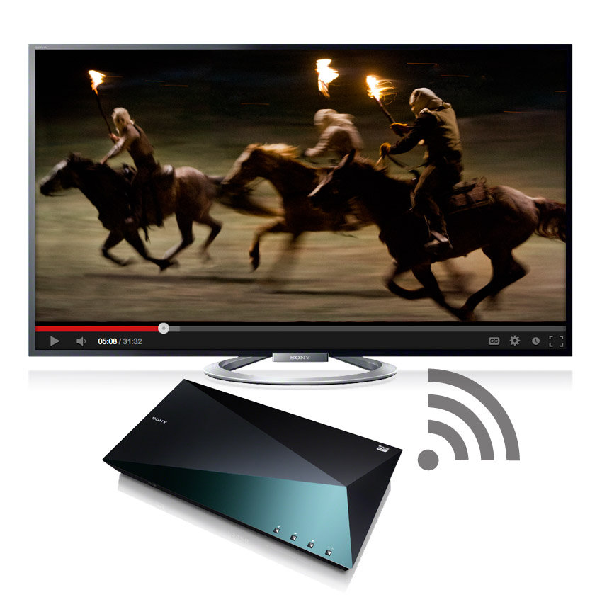 Sony BDP-S5100 Blu-ray-Player (3D, W-LAN, HDMI, HD Upscaler ...