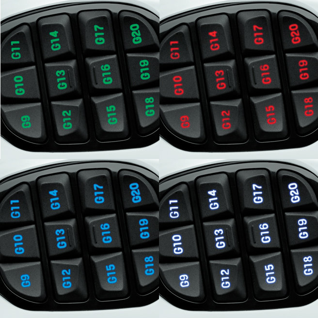 Logitech G600 MMO Gaming Mouse Bianco -Versione Italiana: Amazon.it ...