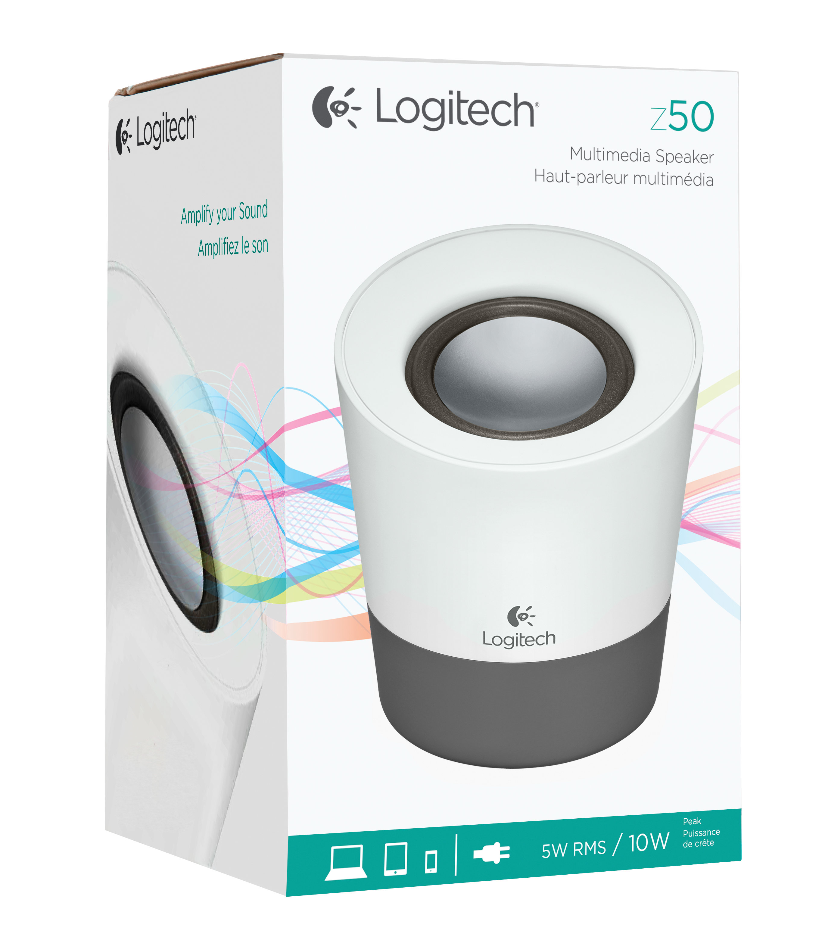 Logitech Z50 Speaker 2.0 PC-Lautsprecher grau: Amazon.de: Computer ...