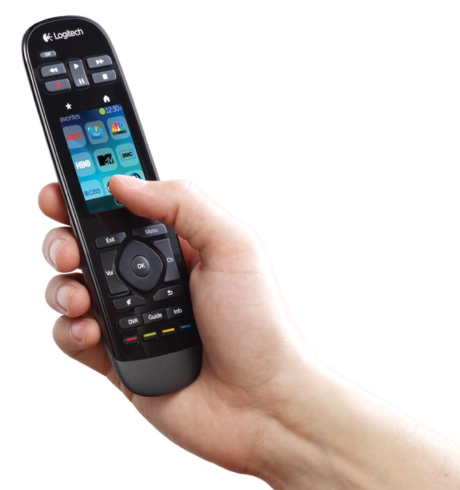 Logitech 2.4 inch Harmony Touch Universal Remote Control for Home ...