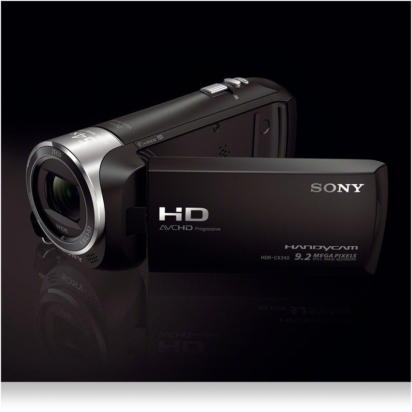 Sony HDR-PJ240 PJ-Serie HD Flash Camcorder schwarz: Amazon.de ...