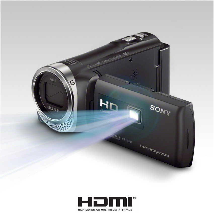 Sony HDR-PJ330 PJ-Serie HD Flash Camcorder schwarz: Amazon.de ...