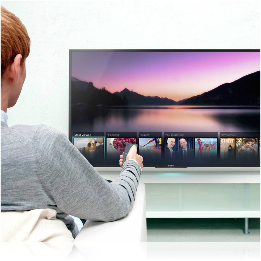 Sony KDL60W855BBU 60-inch Wedge Design Widescreen 1080p Full HD Smart ...