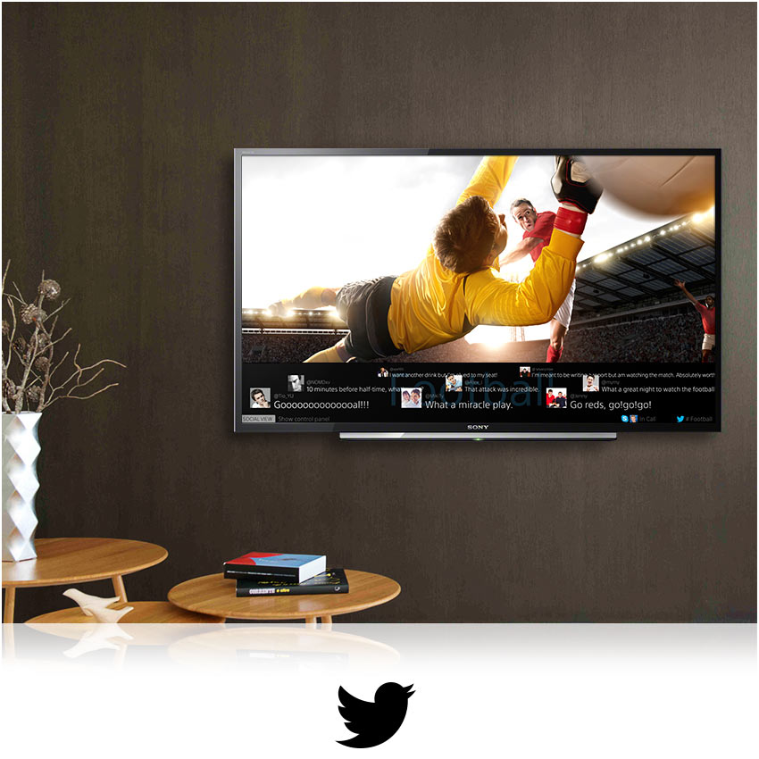Sony KDL-40W605B - Tv Led 40'' Bravia Kdl-40W605 Full Hd, Wi-Fi Y Smart ...