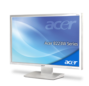 Acer B223W 55,9 cm Widescreen TFT Monitor hellgrau: Amazon.de: Computer ...