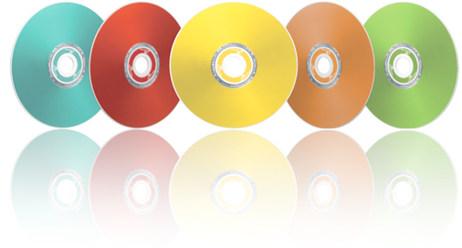 PRIMEON CD-R 52X 80min / 700MB LightScribe Version 1.2 color mix ...