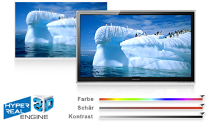 Samsung UE32C6000 81,3 cm (32 Zoll) LED-Backlight-Fernseher (Full-HD ...