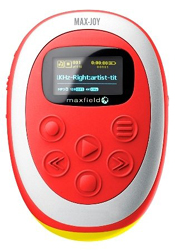 Maxfield MAX-Joy MP3-Player 256 MB (erweiterbar mit SD/-MMC Card) rot ...