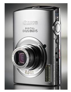 Canon Digital IXUS 860 IS Digitalkamera 3 Zoll silber: Amazon.de: Kamera