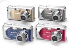 Canon PowerShot A430 Digitalkamera silber: Amazon.de: Kamera