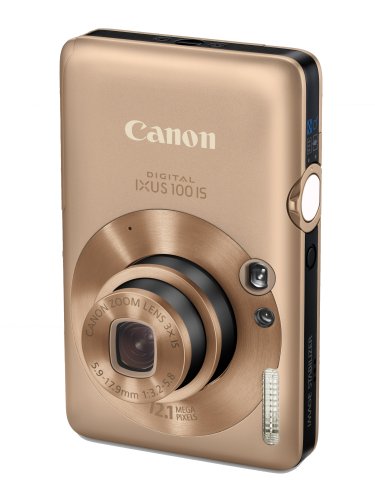 Canon Digital IXUS 100 IS Digitalkamera 2,5 Zoll Gold: Amazon.de: Kamera