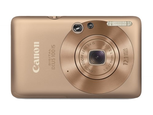 Canon Digital IXUS 100 IS Digitalkamera 2,5 Zoll Gold: Amazon.de: Kamera