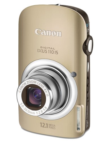 Canon Digital IXUS 110 IS Digitalkamera (12 MP, 4-fach Wide-Zoom, 6,9cm ...