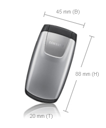 Samsung SGH-C270 White-Silver Handy: Amazon.de: Elektronik & Foto